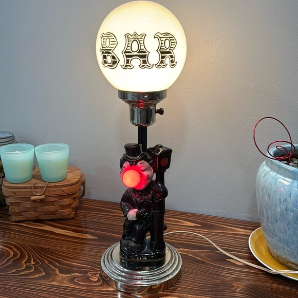 Accents | Vintage Charlie Chaplain Drunk 3 Way Light | Poshmark